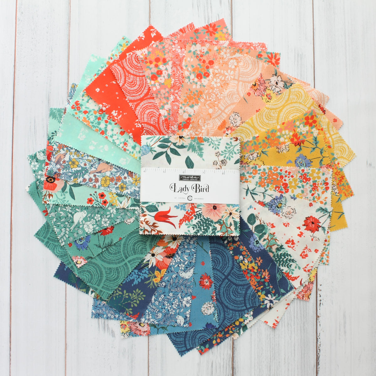 Introducing Lady Bird And A Free Charm Pack Project – Crystal Manning