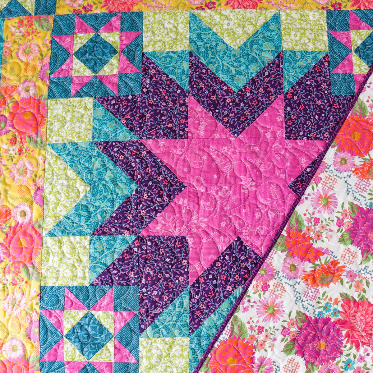 Saffron & Sage Quilt – Crystal Manning