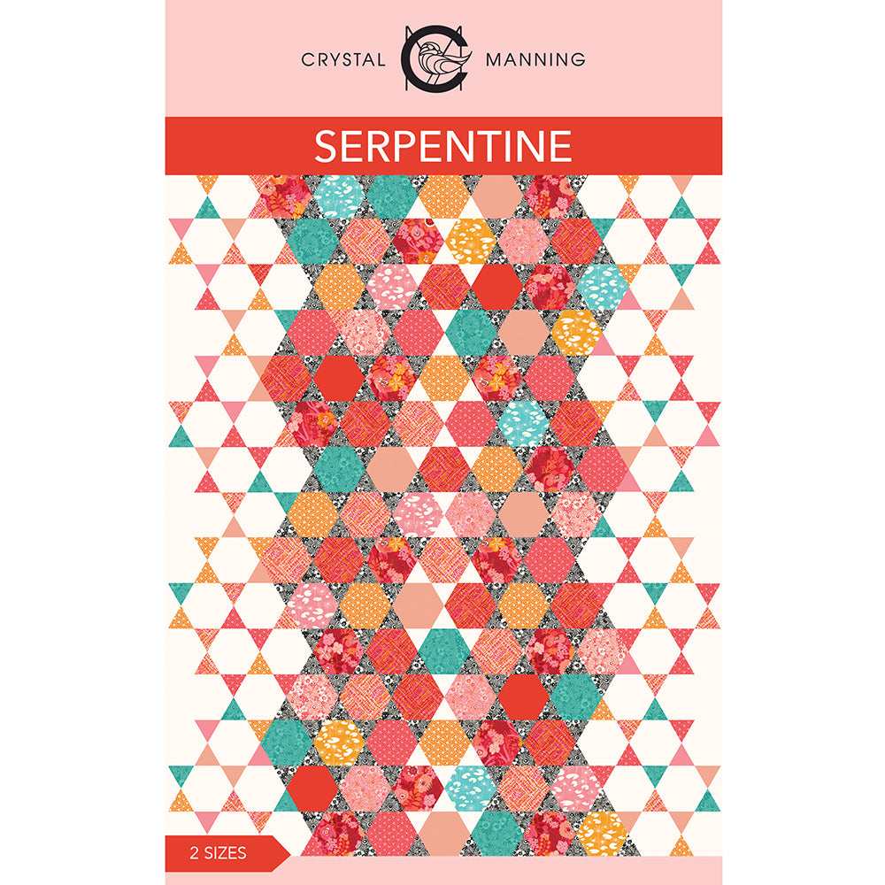 Serpentine PDF Pattern – Crystal Manning